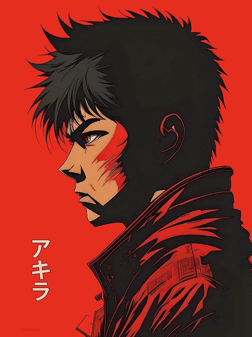 Akira Manga Portrait 50x70cm – On the Wall Art Prints